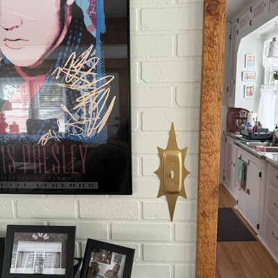 Hexo Painted Mid Century Modern Atomic Hexagon Light Switch Outlet ...