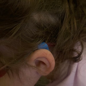 Black Stay Puts Ear Lock for Kids Glasses or Adult Glasses to Prevent ...