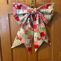 Patchwork Quilted Bow Sewing Pattern PDF • Confident Beginner • Scrap ...