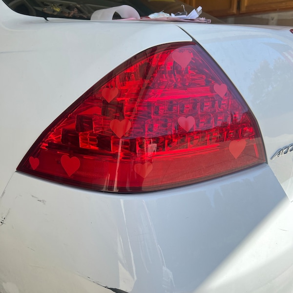 18 Assorted Whole Hearts Headlight Taillight Decals 2 Sticker Sheets ...