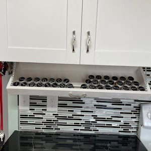 Toe Kick Drawer W/ Push-to-open Slides Custom Made to Order - Etsy