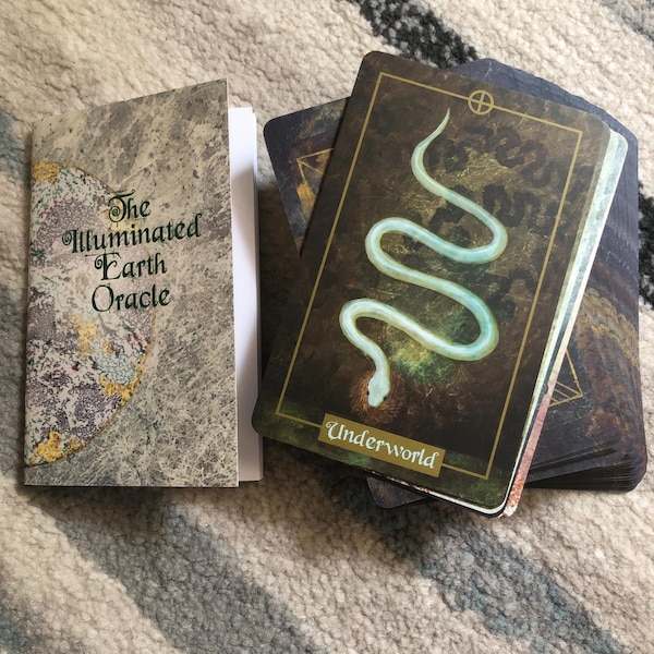 Illuminated Earth Oracle Card Deck, Oracle Deck, Oracle Cards, Tarot ...