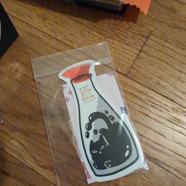 Computer-head Girl Sticker- ERROR 404 - Etsy