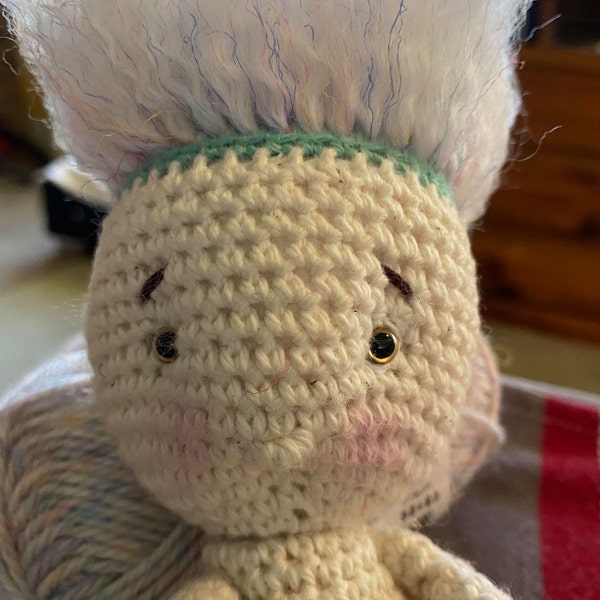 Amigurumi Baby Dandelion Crochet Pattern, Crochet Flower Doll, Fake ...
