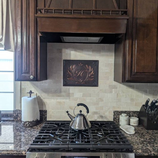 Tree of Wisdom Copper Mural for Kitchen Backsplash, Indoor & Outdoor ...