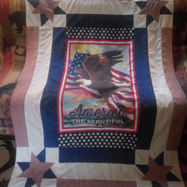 Daring Spirit Panel Frame Quilt Pattern, Villa Rosa Designs VRDRC199 ...