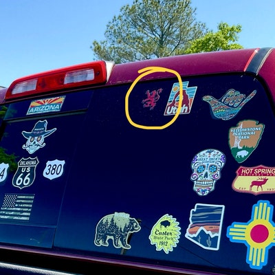 Cajun Acadian Flag Sticker Decal American Made UV Protected Flag of ...