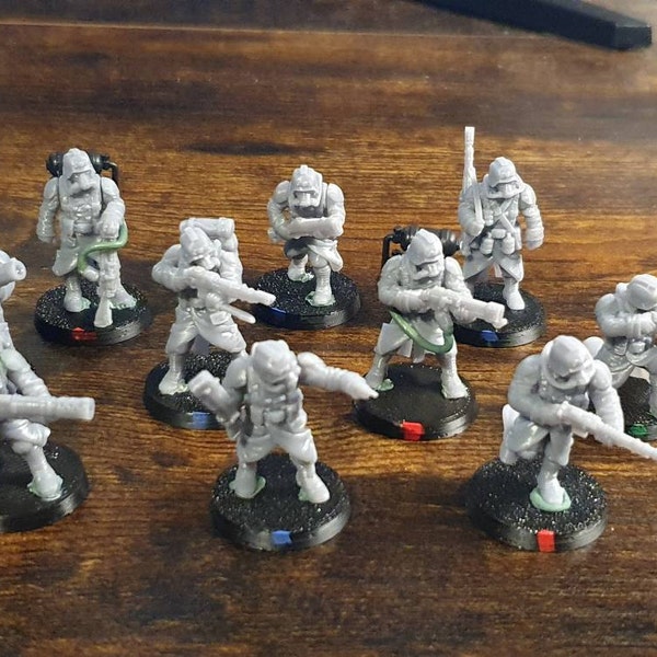 Backpacks Frontliners Infantry Stationforge 28mm - Etsy