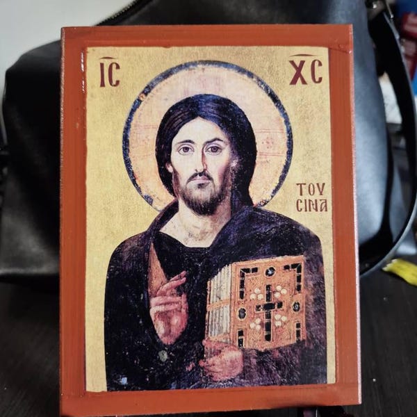 Prophet Elijah Icon, Handmade Byzantine Icon of Prophet Elijah ...