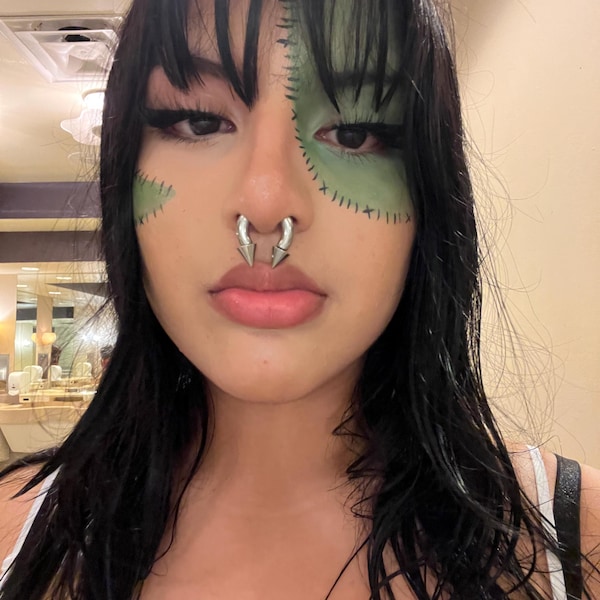 8 Pairs Steel Pinchers 0g-14g Pinchers Horseshoes Talons Tapers ...