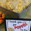 Thank You for Poppin by the Open House Realtor Tags, Realtor Popcorn ...