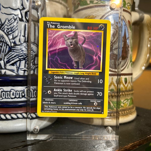 Custom Pokémon Card From PHOTO - Etsy