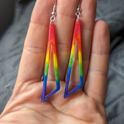 Aroace Ring Aroace Pride Ring Aroace Jewelry Aroace Sunset Pride Resin ...