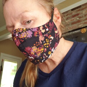 Over Head Face Mask for Hearing Aids, Designer Face Mask, Over the Head ...