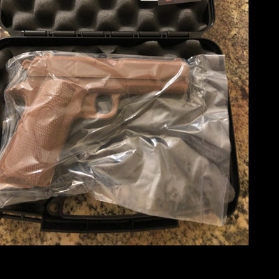 CHOCOLATE GUN Full Size Hand-crafted Solid Milk Chocolate - Etsy