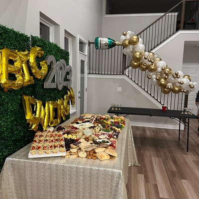 40'' Champagne Bottle Balloon Cascade Kit Birthday Party, Engagement ...