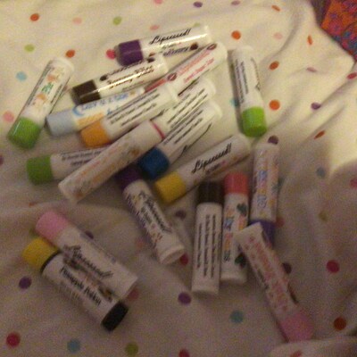 Strawberry Bubble Tea Lipsessed Lip Balm 1 - Etsy