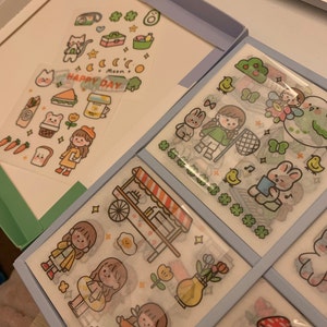 40pcs Small Cute Stickers Kawaii Stickers Happy Mail | Etsy