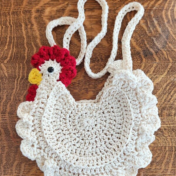 Crochet Chicken Bag Pattern Only U.S Terms - Etsy