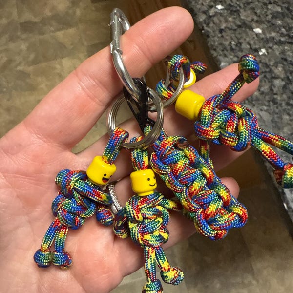 Autism Awareness Paracord Buddies Keychain - Etsy