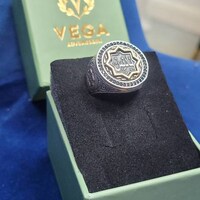 Kaaba Silver Men's Ring-islamic Gifts for Her Kaaba Ring, Islamic Gift ...