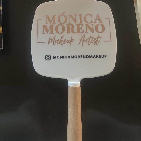 Brow Artist Custom Mirror, Beauty Studio, Personalized Aesthetic ...