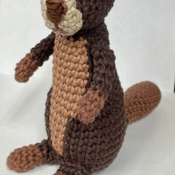 Crochet Pattern for Monty the Realistic Crochet Marmot Aka Groundhog ...
