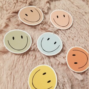 Mini Smiley Face Stickers - Etsy
