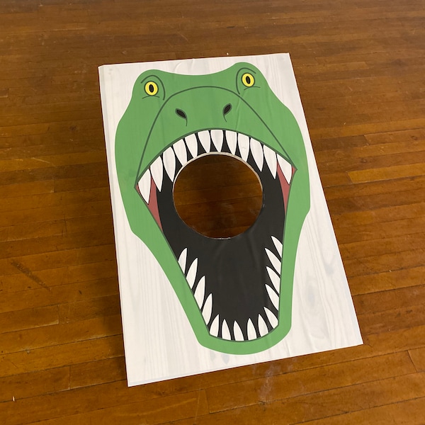 Dino Toss, Feed the T. Rex, Dinosaur Birthday Party, Dinosaur Game ...