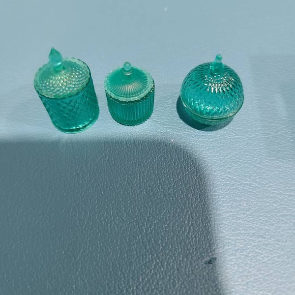 Dollhouse Miniature Trinket Candy Dish - Etsy