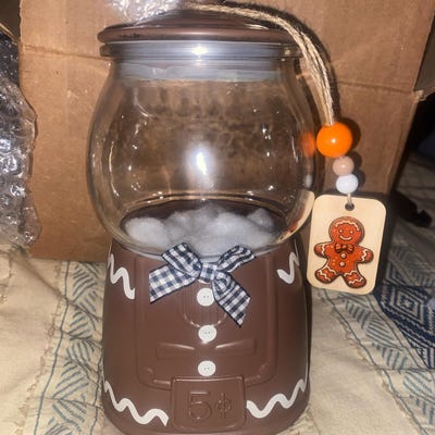 Glass Popcorn Cart Canister/container - Etsy