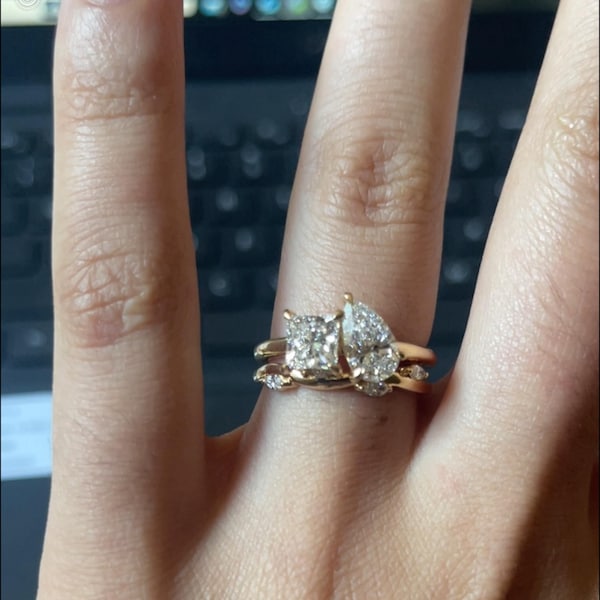 Real Lab Grown Diamond Engagement Ring IGI Certified Diamond Proposal ...