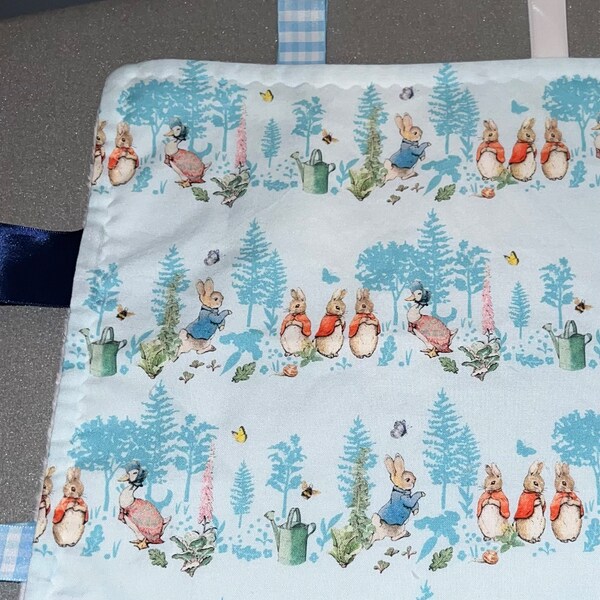 Peter Rabbit Garden Scenic Cotton Fabric by the 1/4 Yard, 1/2 Yard ...