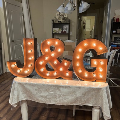 PLAY Marquee Letters 18, Light up Sign - Etsy