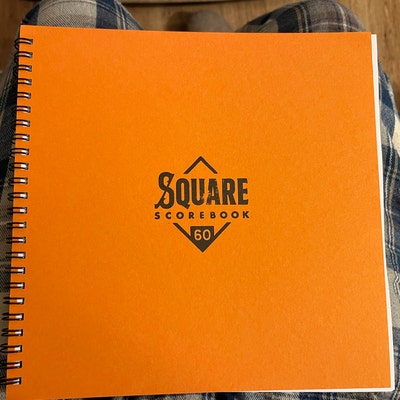 Square Baseball Scorebook - Etsy