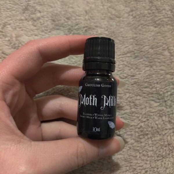 MOTH MILK PERFUME | Goth Perfume Oil | Alternative | Unique Fragrance ...