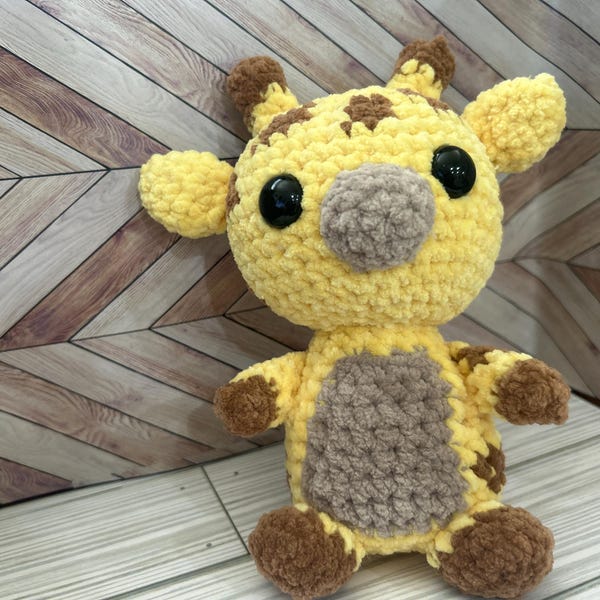 Baby Giraffe Crochet Pattern | Amigurumi Safari Animal (PDF Pattern) - Etsy