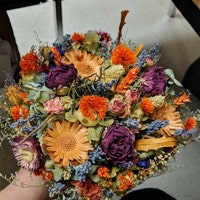 Dried White Gip Flower Hair Crown Tie Back ,wedding Bridal Hair Decor ...