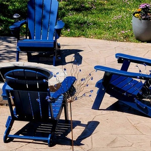 Flower Chime Stake Garden Art - Etsy