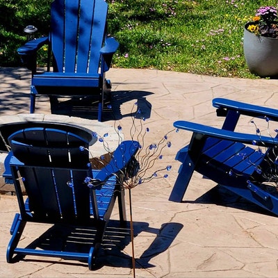 Flower Chime Stake Garden Art - Etsy