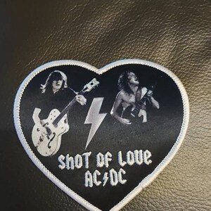 AC/DC Angus Young Rising Power Woven Patch - Etsy