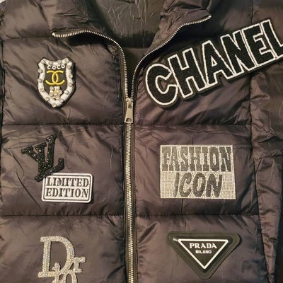 NEW, Blinged Out fashion Icon Rhinestone Patch With Adhesive ...