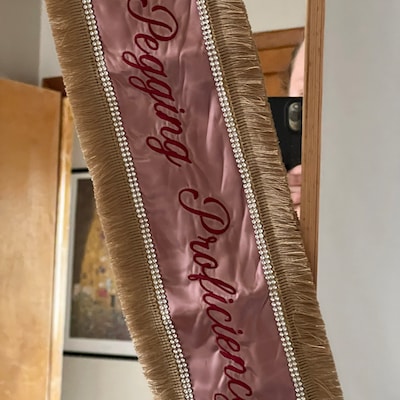 1'' Wide Silk Fringe Trim, 10ft Silk Tassel Fringe Ribbon, a Strip of ...