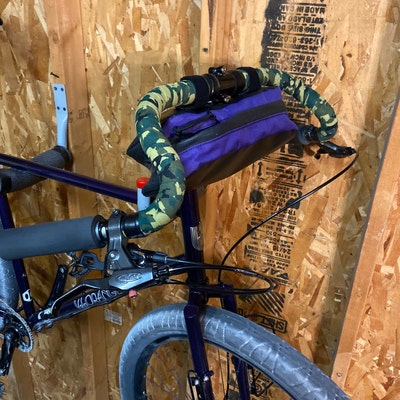 The bar Bag Bicycle Handlebar Bag Made From Repurposed Materials - Etsy