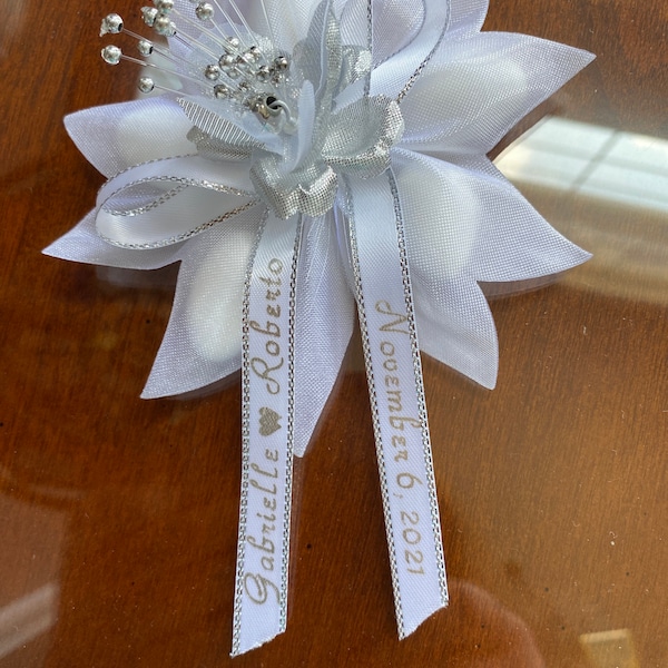 Italian Style Wedding Favors Jordan Almonds in Pouch With Custom ...