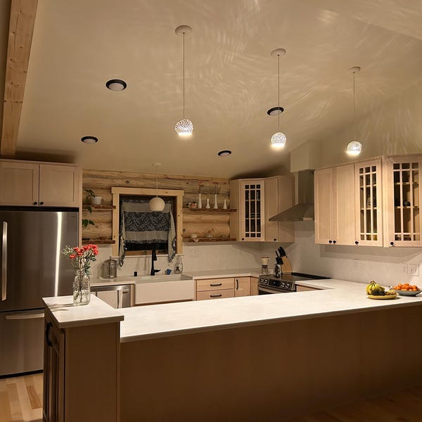 CLAYLIGHT VINE | Semi-flush Mount Chandelier | Five or Eight Shade ...