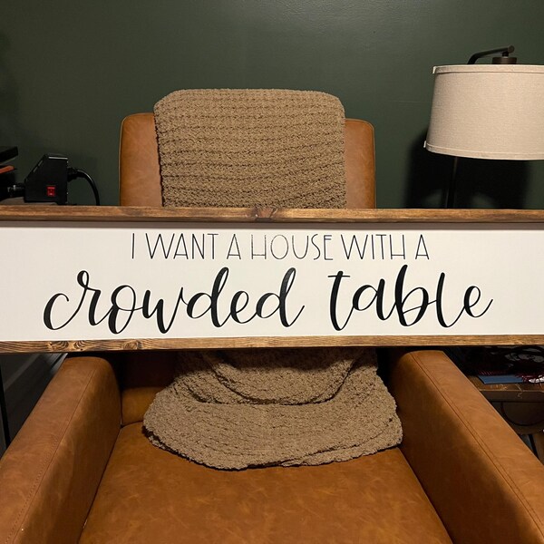 Large Wood Sign, Blank Signs, Customizable Sign, Blank Wood Framed Sign ...