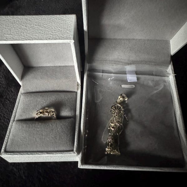 10k & 14k Solid Gold Vintage Nugget Smashing Band Ring Gift for Men ...