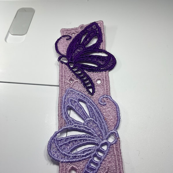 In the Hoop Free Standing Lace Bookmarks 5 Pack, Machine Embroidery ...