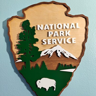 National Park 3D Wood Sign - Etsy